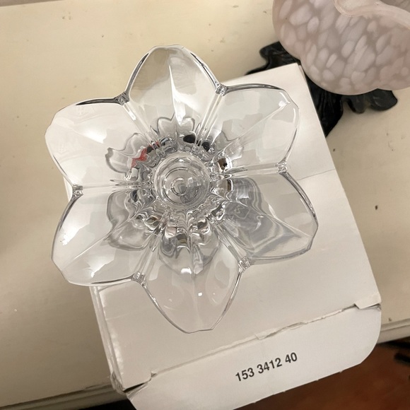 Mikasa | Accents | Pretty Mikasa Crystal Candle Holder Or Beautiful ...